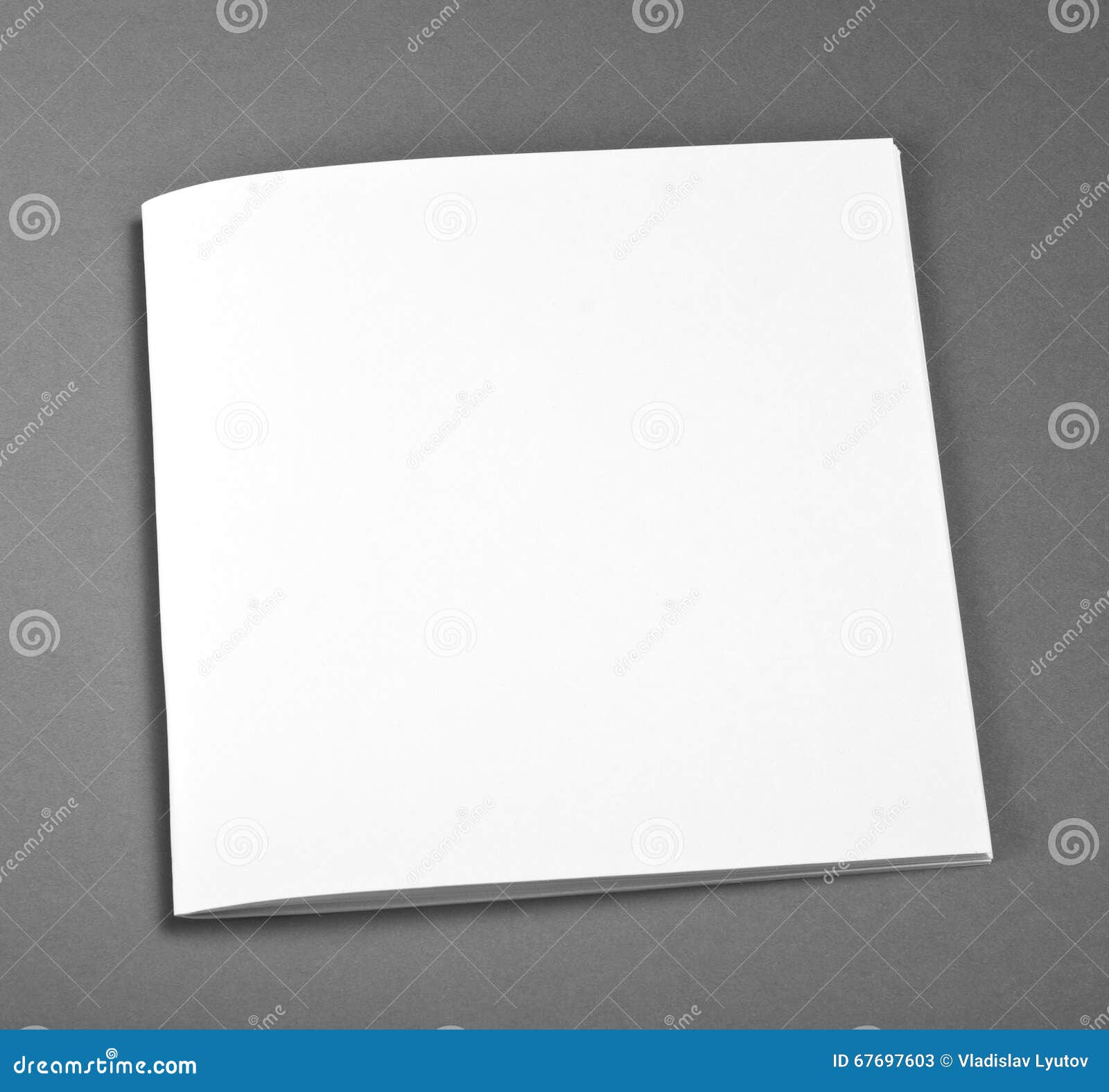 Blank Catalog, Magazines, Book Mockup On Grey Cement Background ...