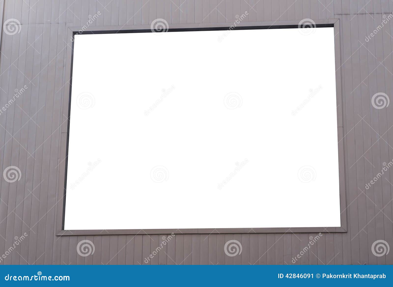 Blank Building Sign Royalty-Free Stock Photography | CartoonDealer.com ...