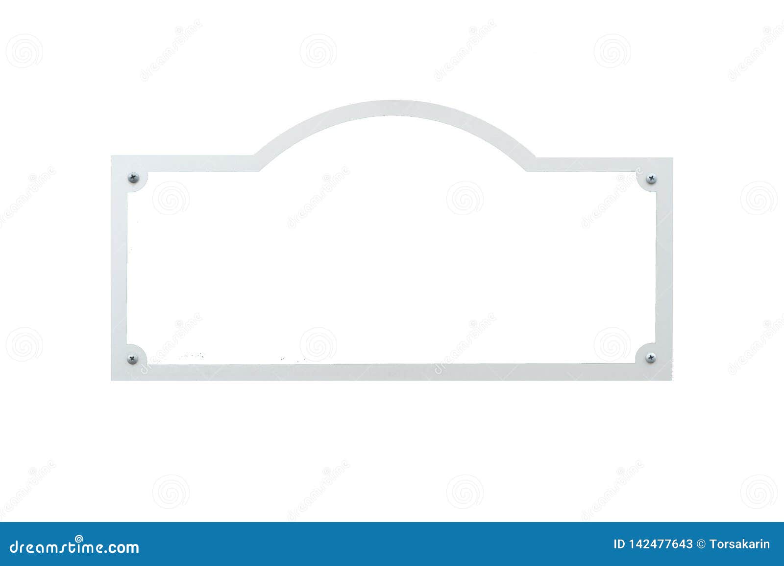 Blank Building Labels Isolated Stock Illustration - Illustration of ...