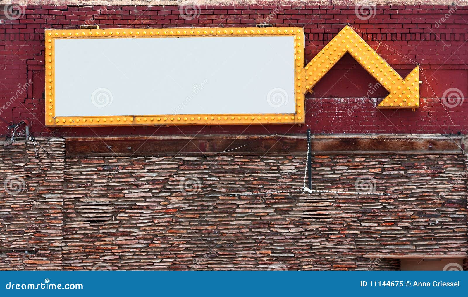 Blank Building Sign Royalty Free Stock Photo - Image: 11144675