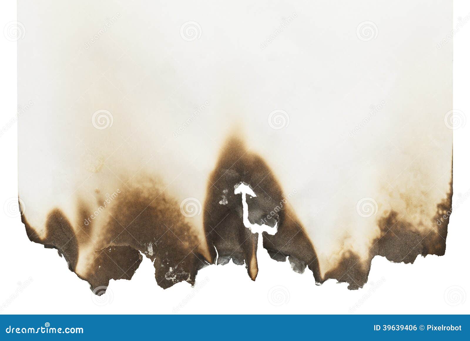 Blank Burnt Paper stock photo. Image of single, design - 39639406