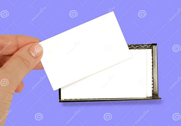 Blank business card stock image. Image of info, blank, information - 559291