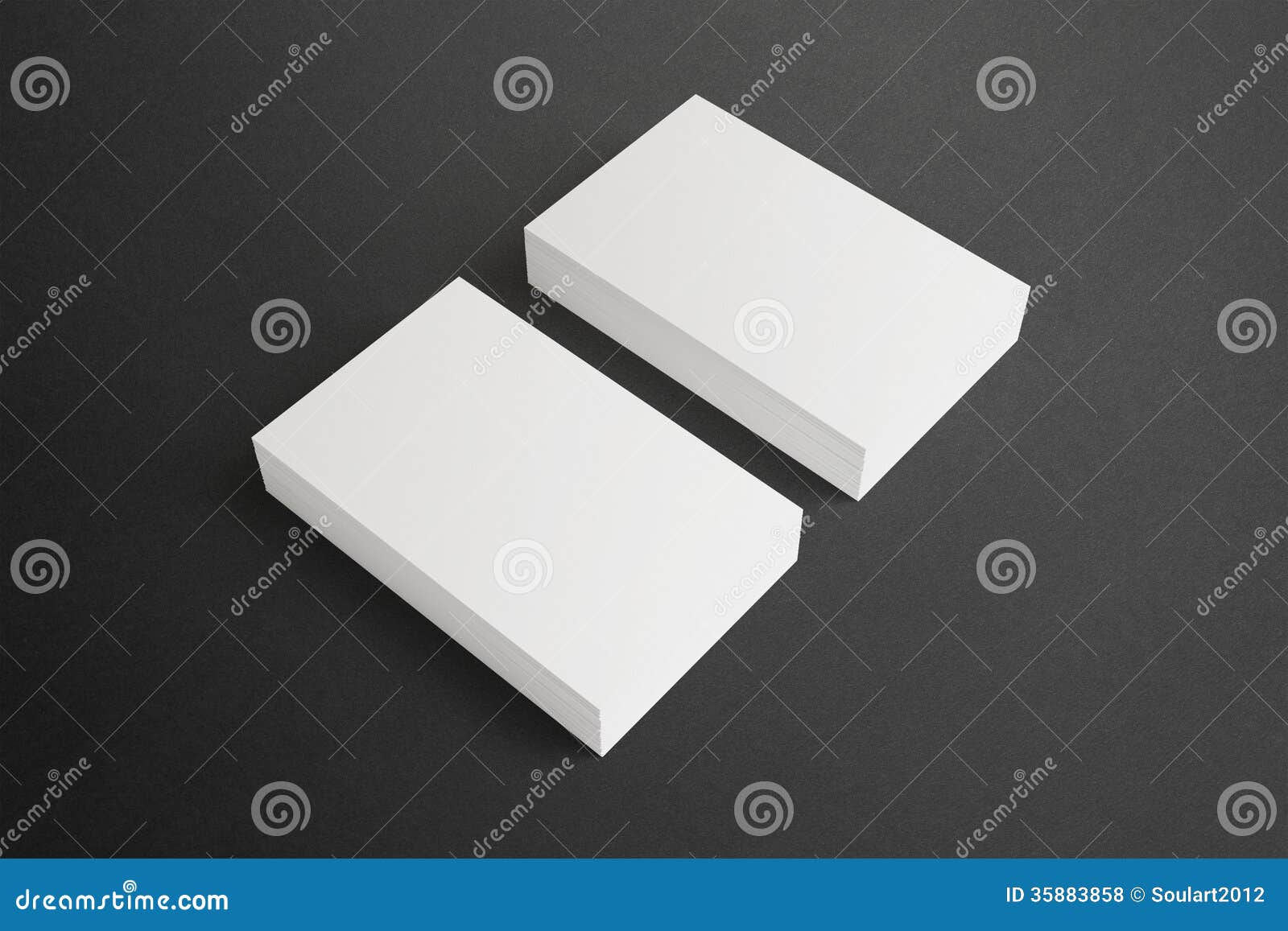 Blank Business Card, Paper Card Template In Hand Grab On Blur Outdoor ...