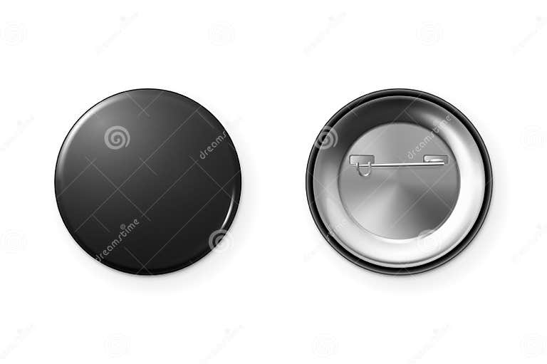 Blank button badge. stock vector. Illustration of graphic - 80409198