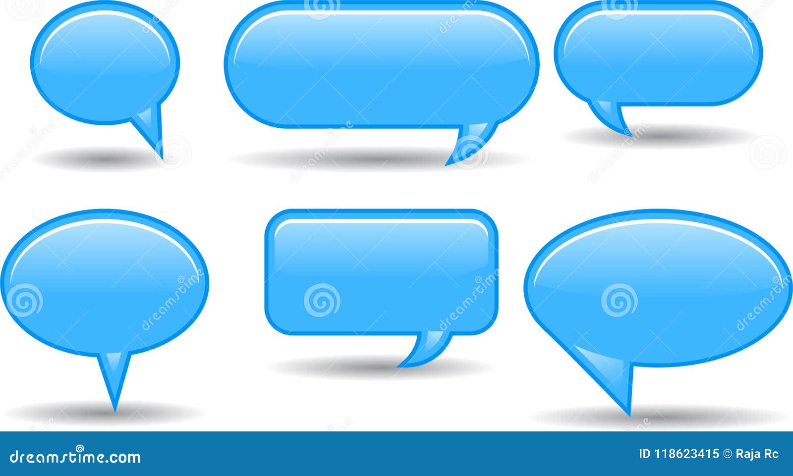 Cartoon Callouts. Vector | CartoonDealer.com #10897348