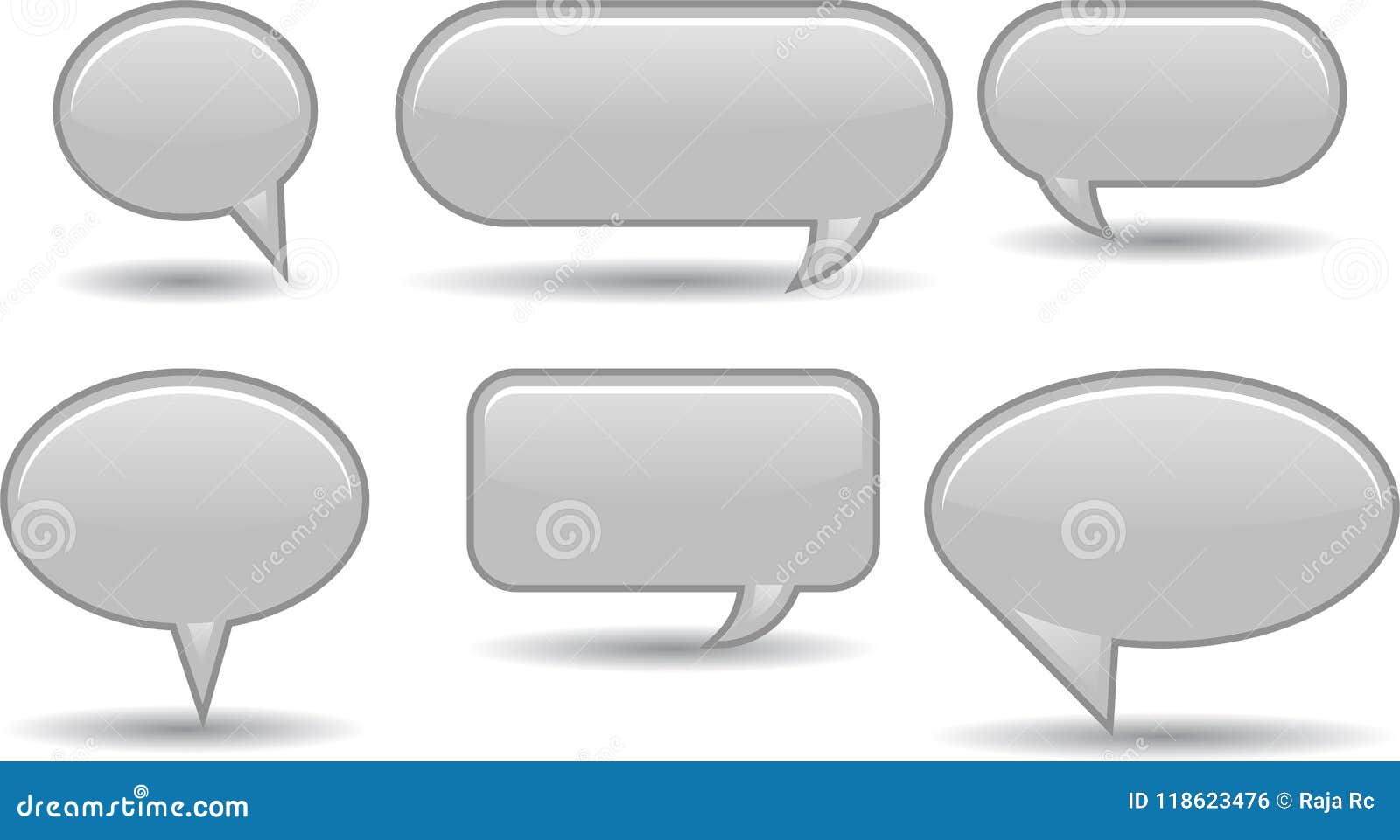 Cartoon Callouts. Vector | CartoonDealer.com #10897348