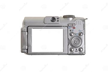 Blank Camera Screen with Cllipping Paths Stock Image - Image of ...