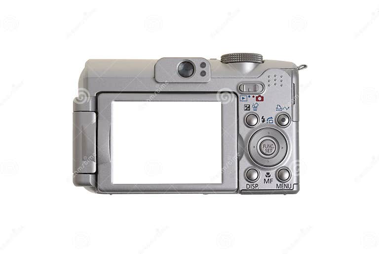 Blank Camera Screen with Cllipping Paths Stock Image - Image of ...