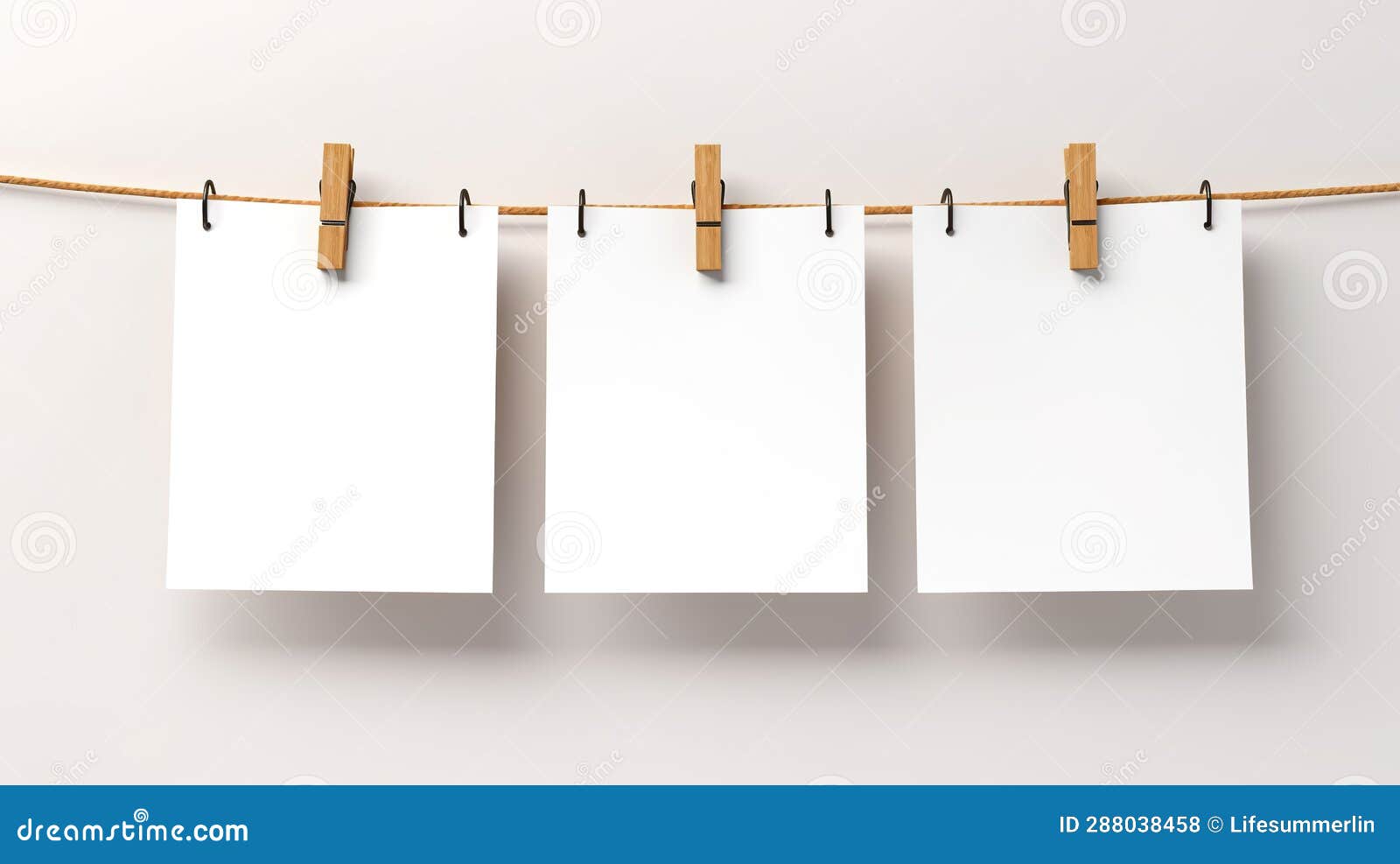 Blank Canvas: Versatile White Notes Stock Photo - Image of white ...