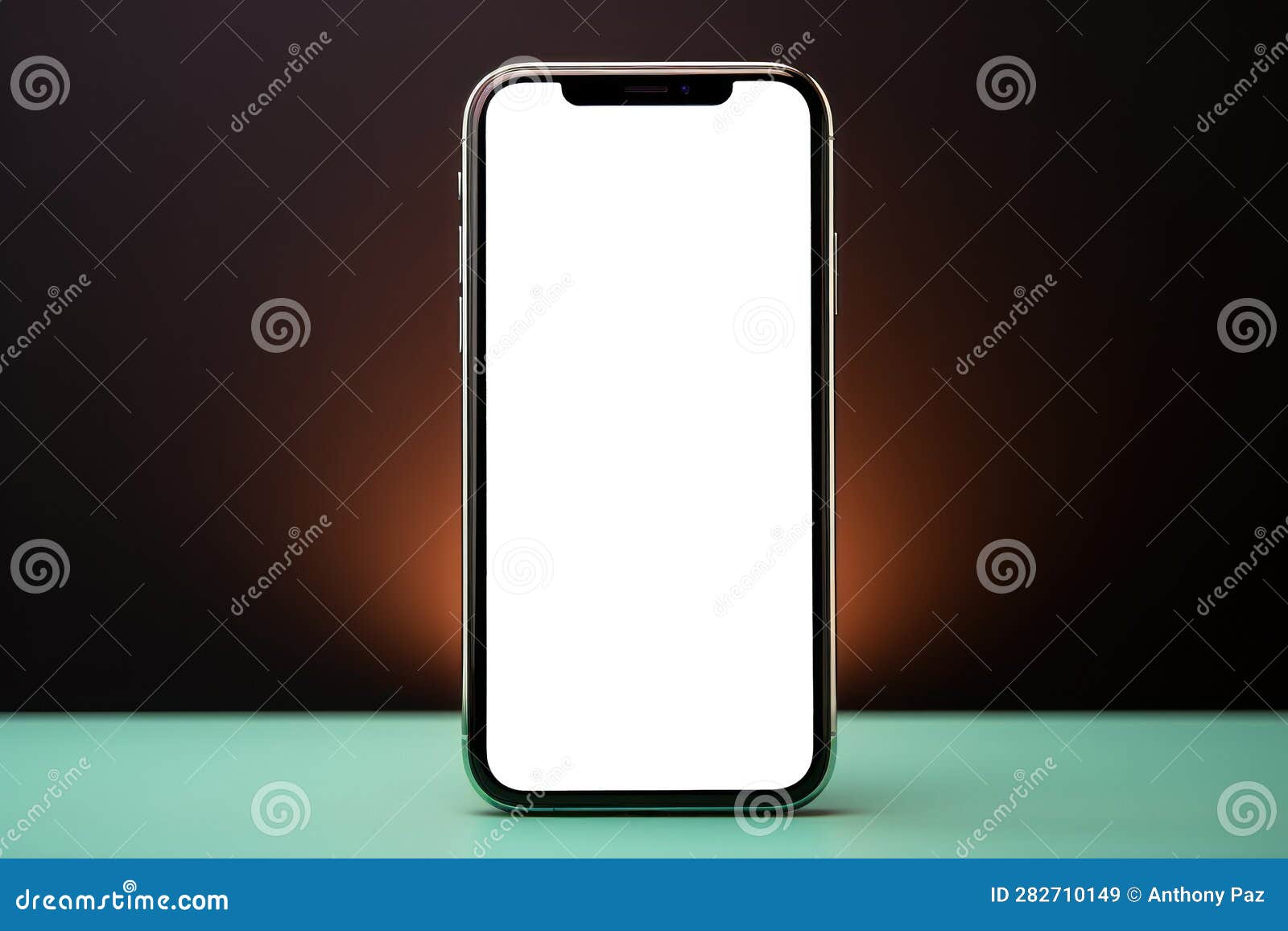 Blank Canvas -White Screen Smartphone for Captivating Design ...