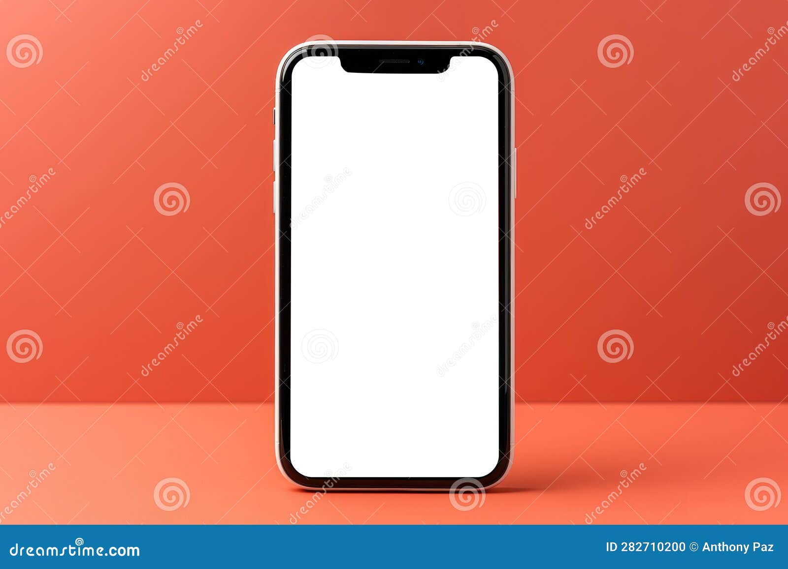 Blank Canvas -White Screen Smartphone for Captivating Design ...