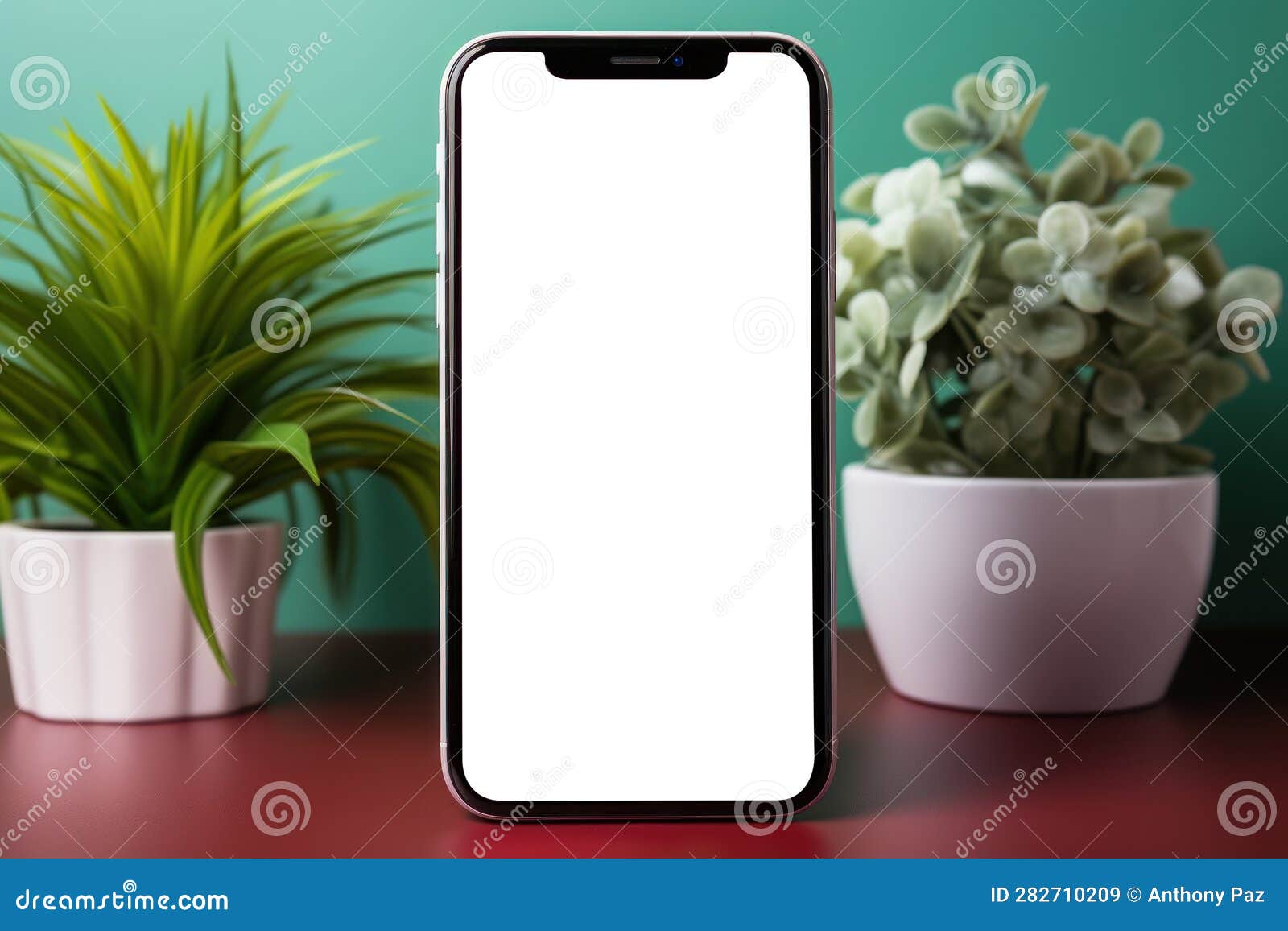 Blank Canvas -White Screen Smartphone for Captivating Design ...