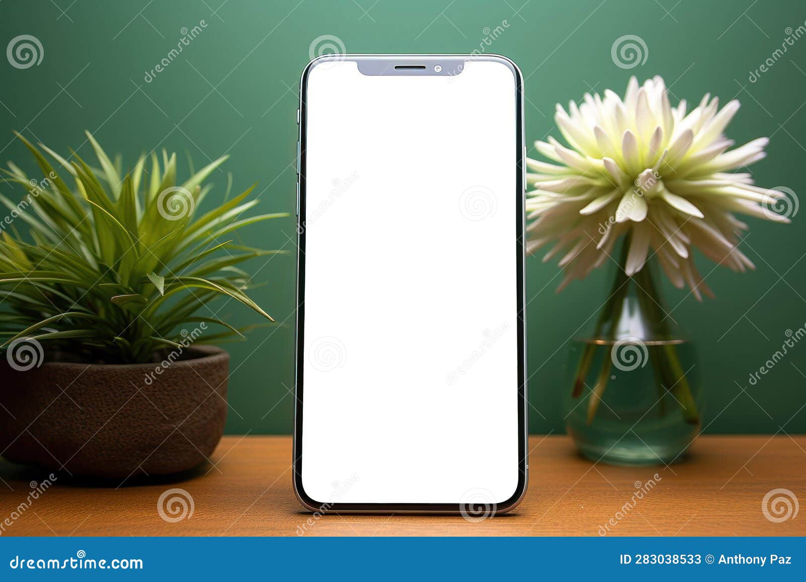 Blank Canvas -White Screen Smartphone for Captivating Design ...