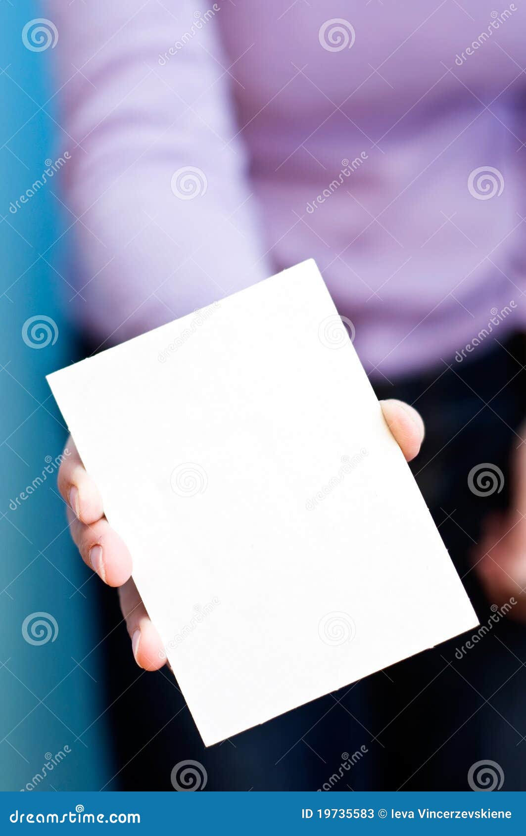 Blank card stock image. Image of empty, blank, space - 19735583