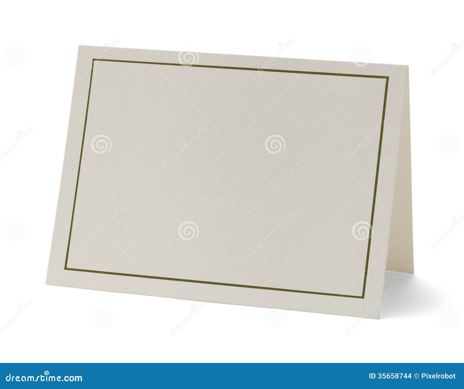 Blank Card stock photo. Image of celebration, open, empty - 35658744