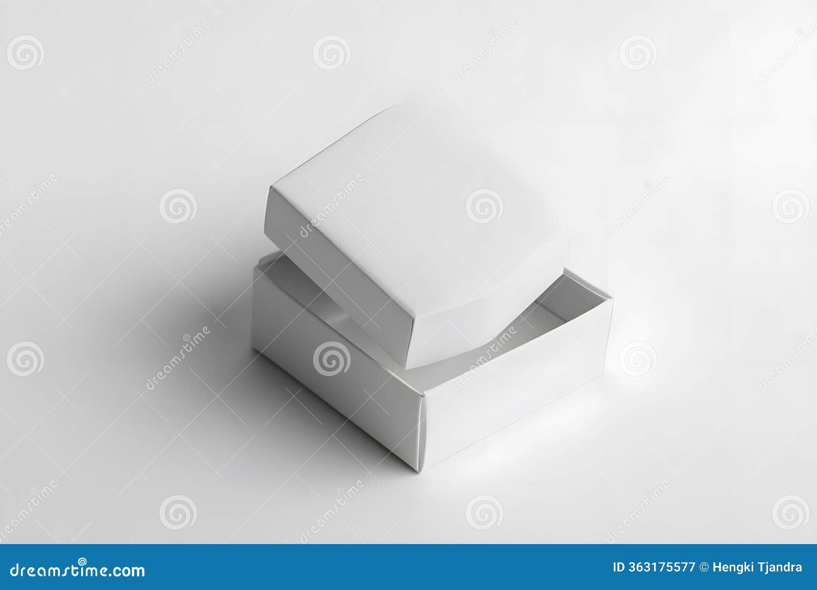 Blank Cardboard Box Mockup, a Versatile, Empty Package for Design ...