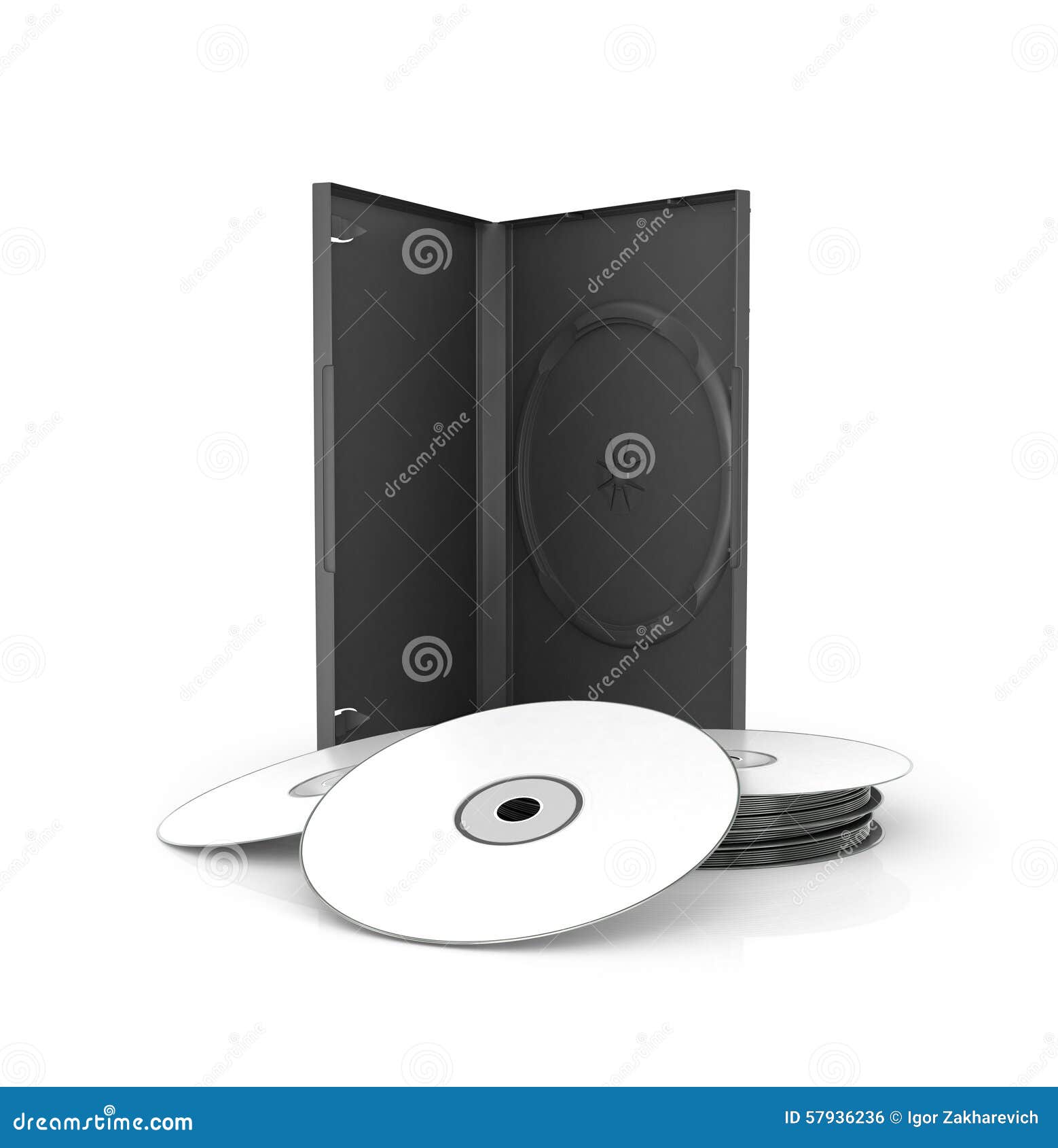 Blank DVD Case Royalty-Free Stock Photography | CartoonDealer.com #39639395