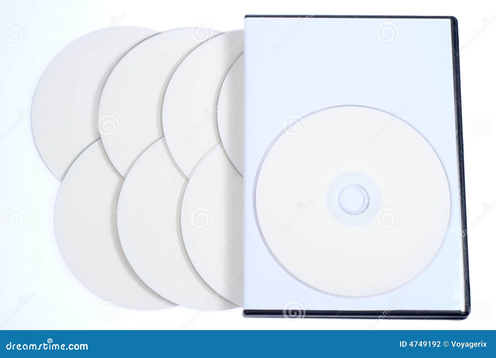 Blank Cd Or Dvd Case Stock Photo | CartoonDealer.com #21767520