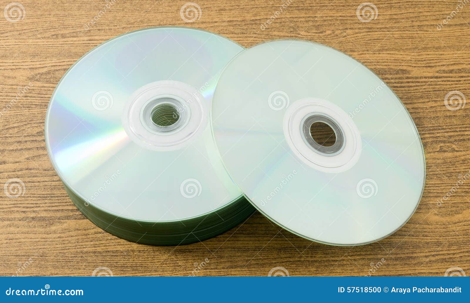 Blank CD or DVD in Storage Box Stock Photo - Image of copy, circle ...