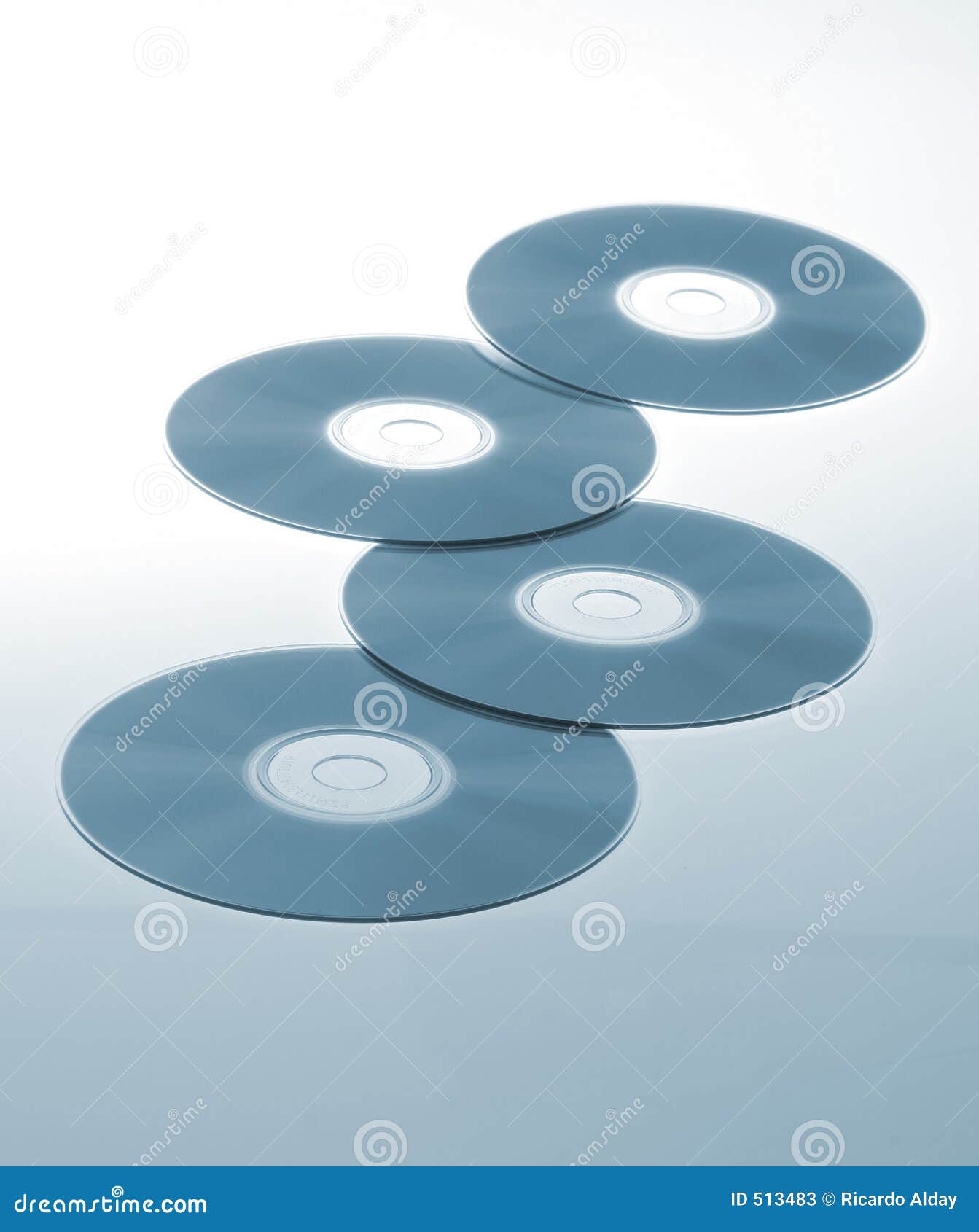 Blank CDs Picture. Image: 513483