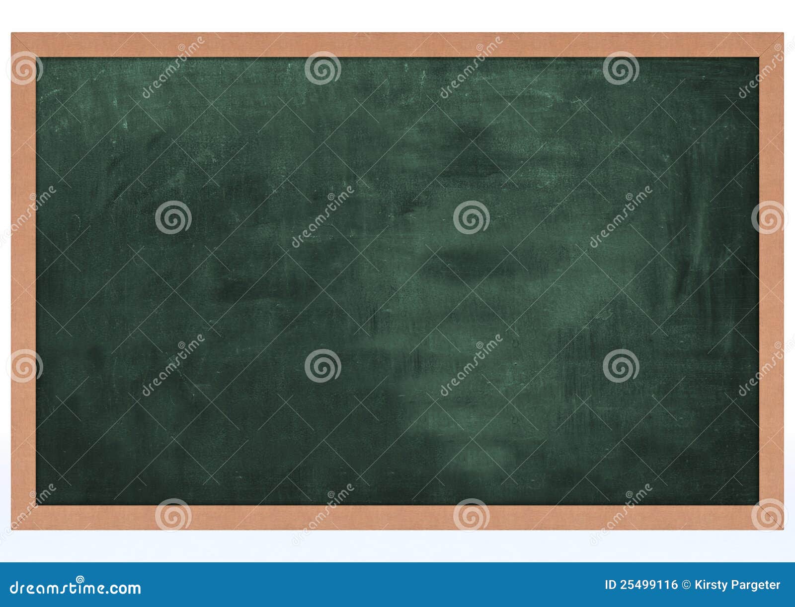 Blank Chalk Board stock illustration. Illustration of teaching - 25499116
