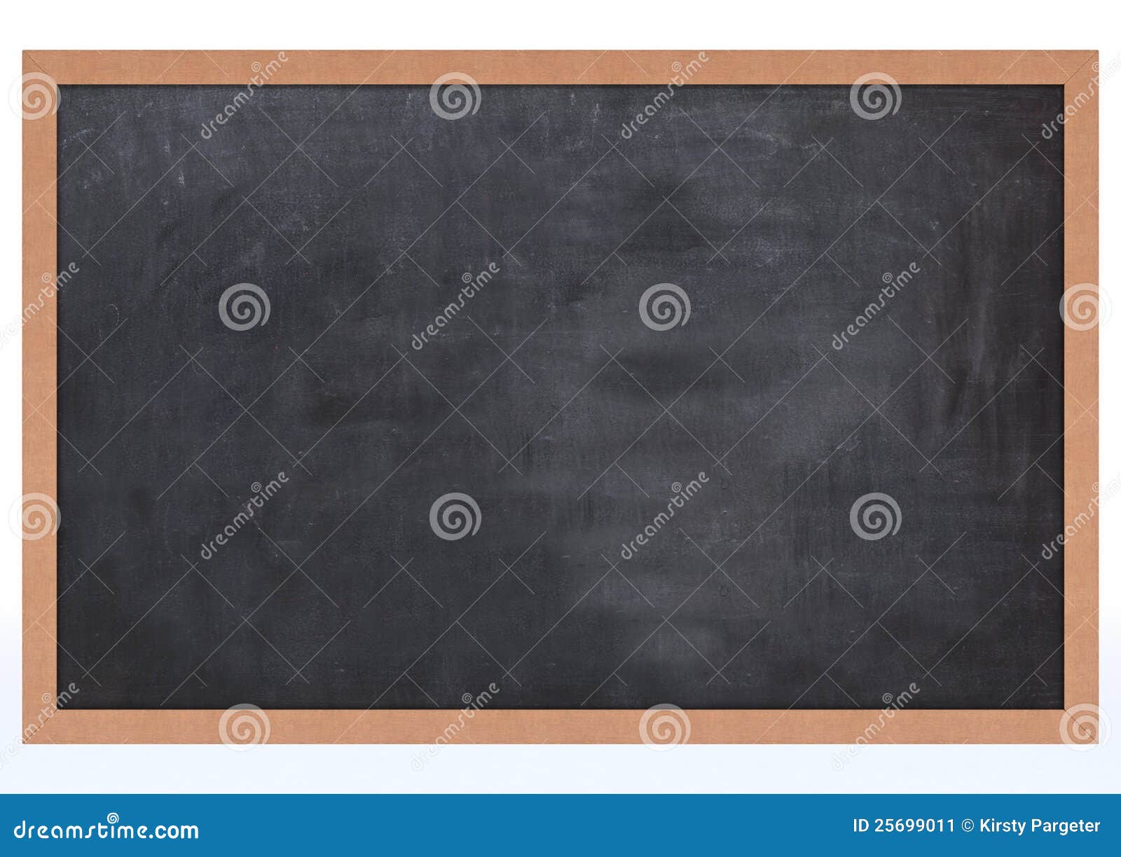 Blank Chalk Board stock illustration. Illustration of write - 25699011