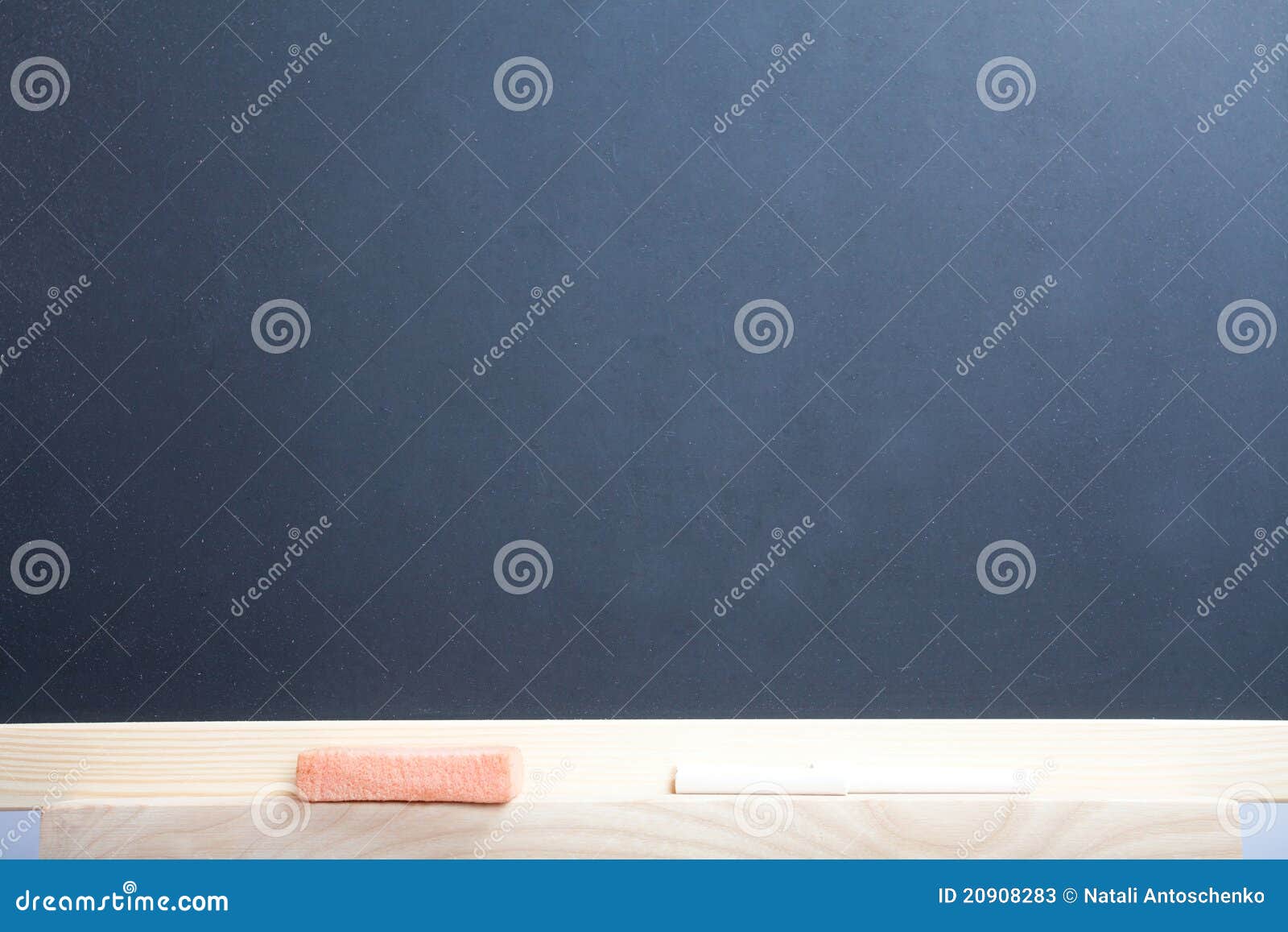 Blank chalkboard. stock image. Image of copy, erased - 20908283