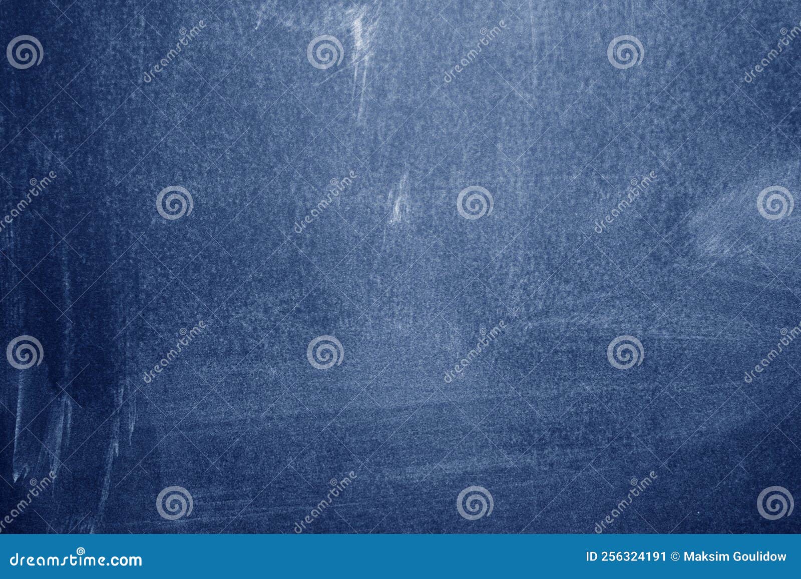 Blank Chalkboard, Blue Blackboard Texture Stock Image - Image of ...