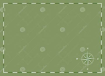 Blank Chart with Compass Rose Stock Vector - Illustration of empty ...