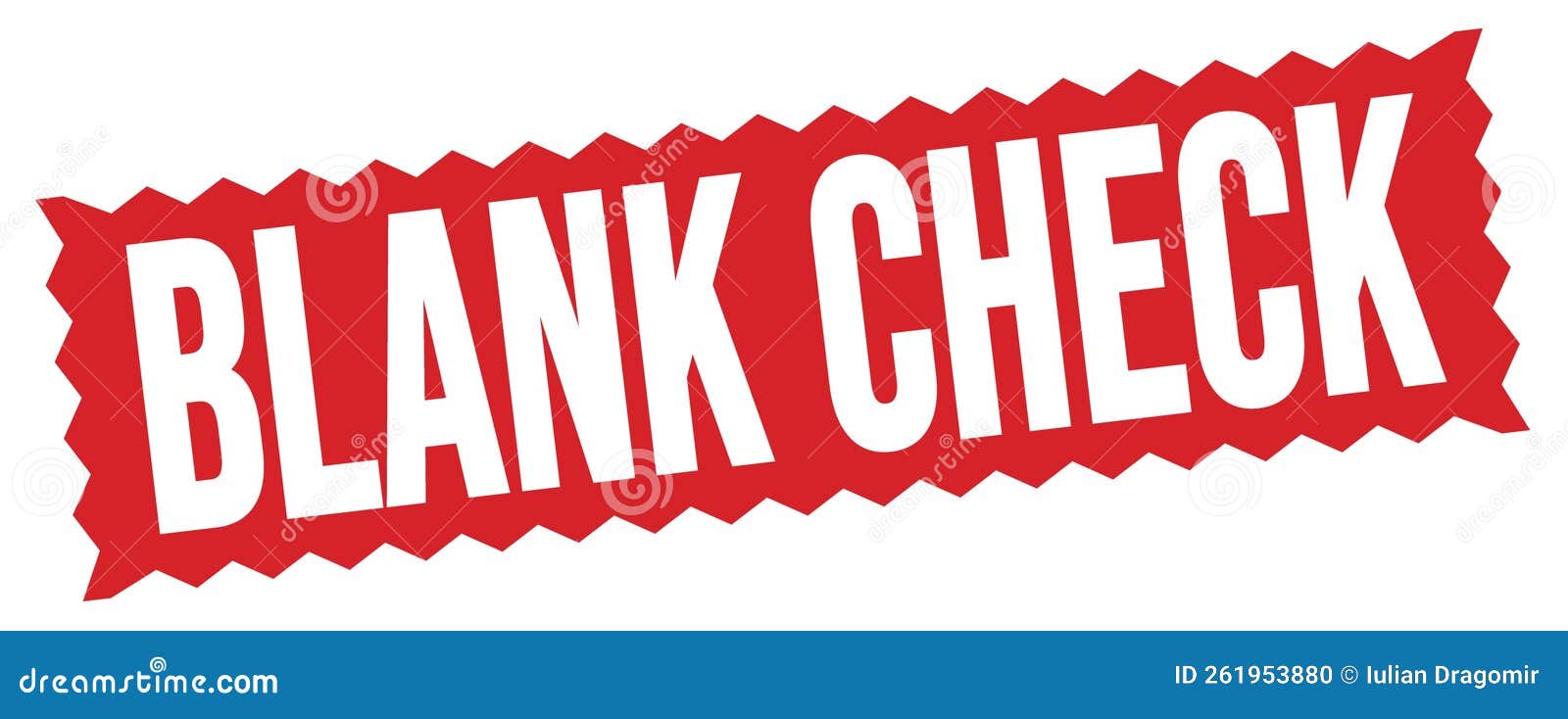 BLANK CHECK Text Written on Red Stamp Sign Stock Illustration ...