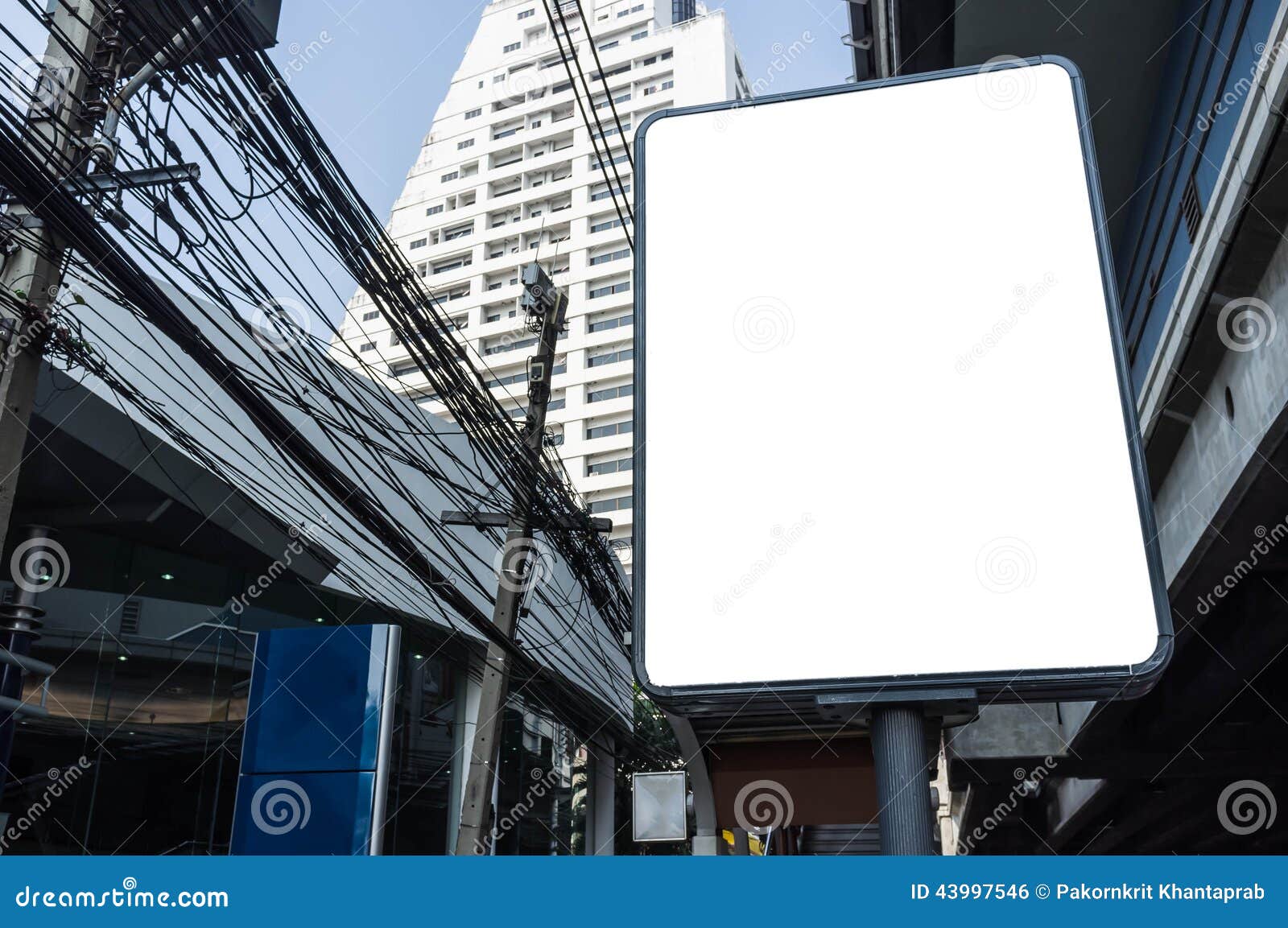 Blank City Sign stock photo. Image of banner, concept - 43997546