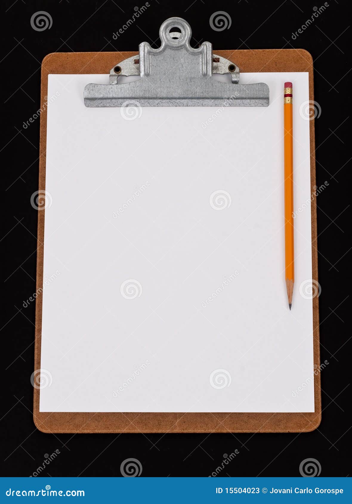 Blank Clipboard stock image. Image of blank, background - 15504023