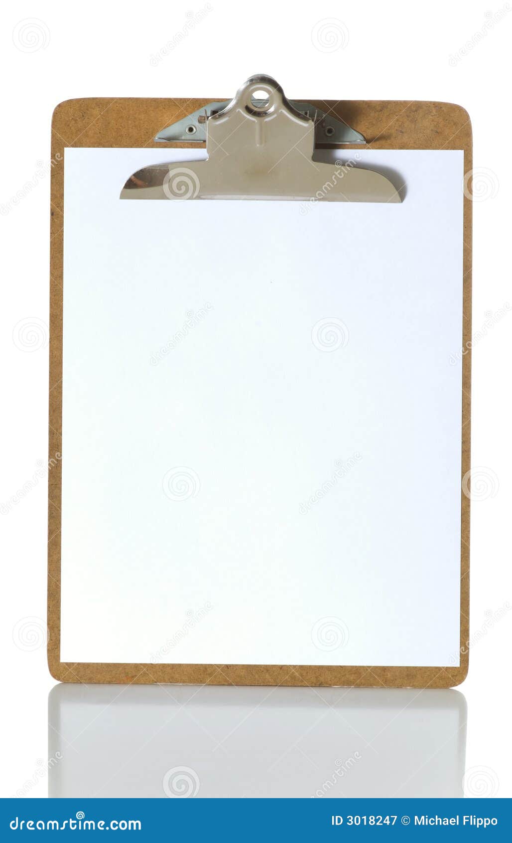 Blank Clipboard stock image. Image of blank, office, surface - 3018247