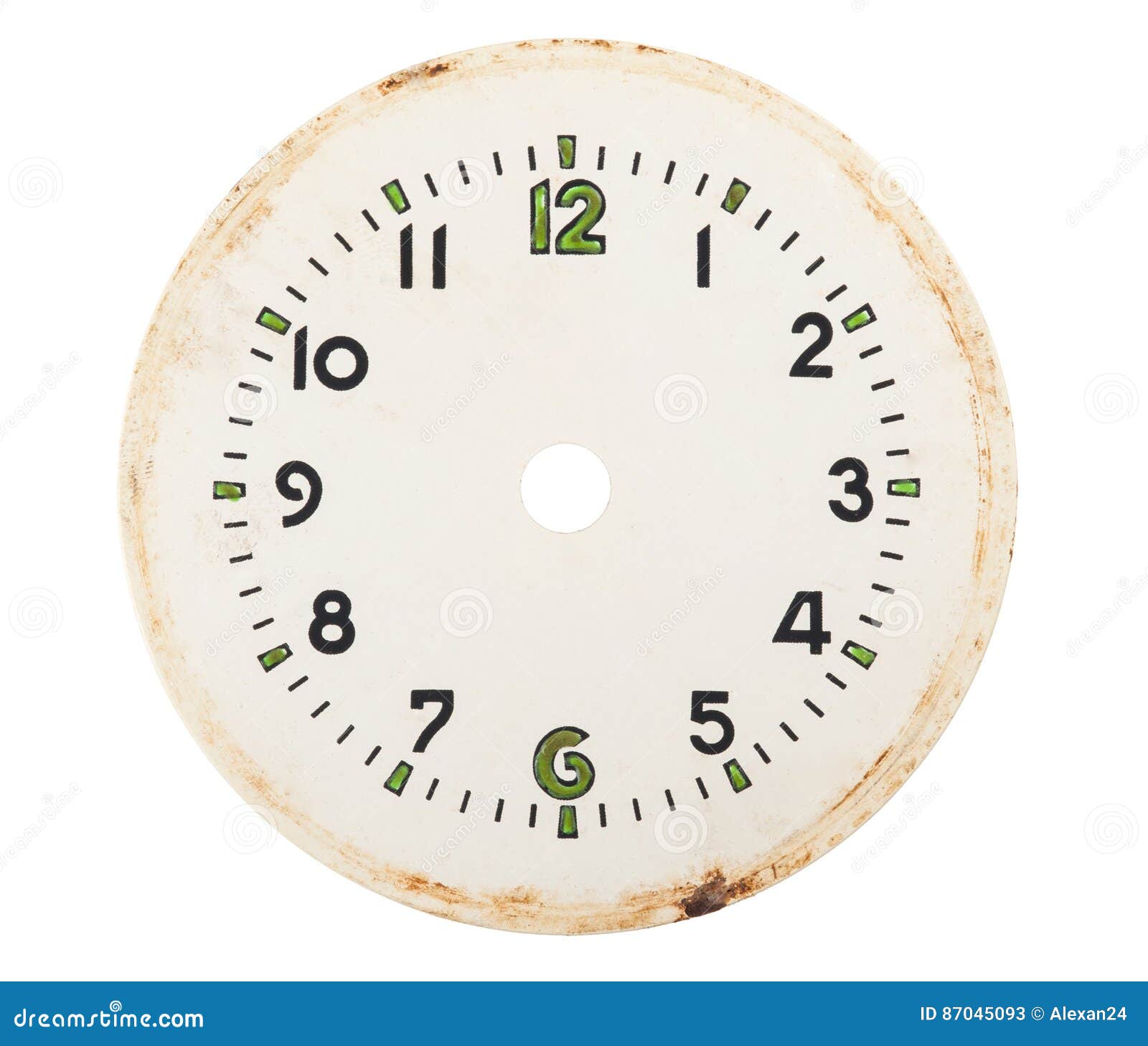 Blank Clock Face Stock Photography | CartoonDealer.com #38762402