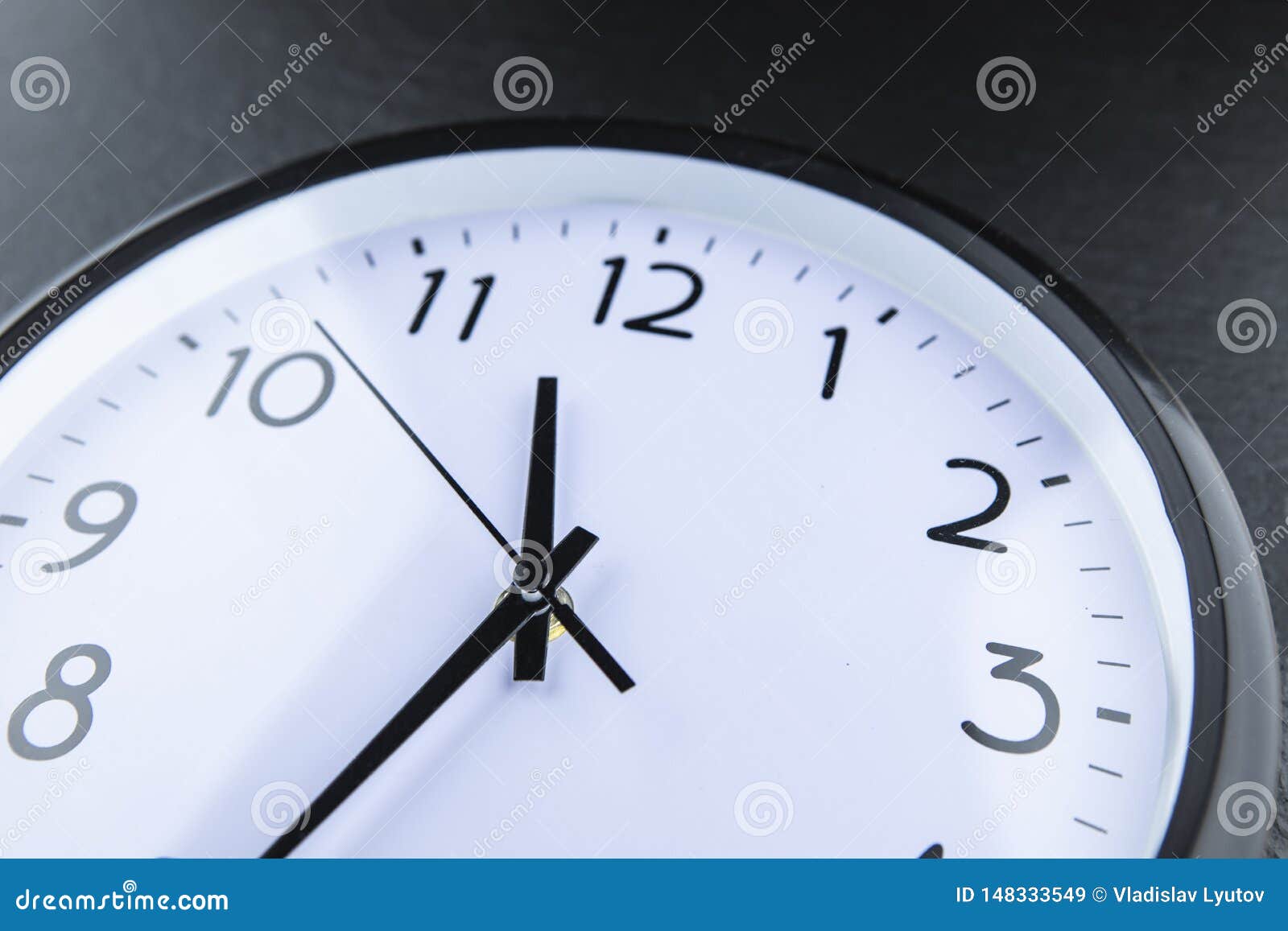 Blank Clock Dial Without Hands Stock Photo | CartoonDealer.com #58355706