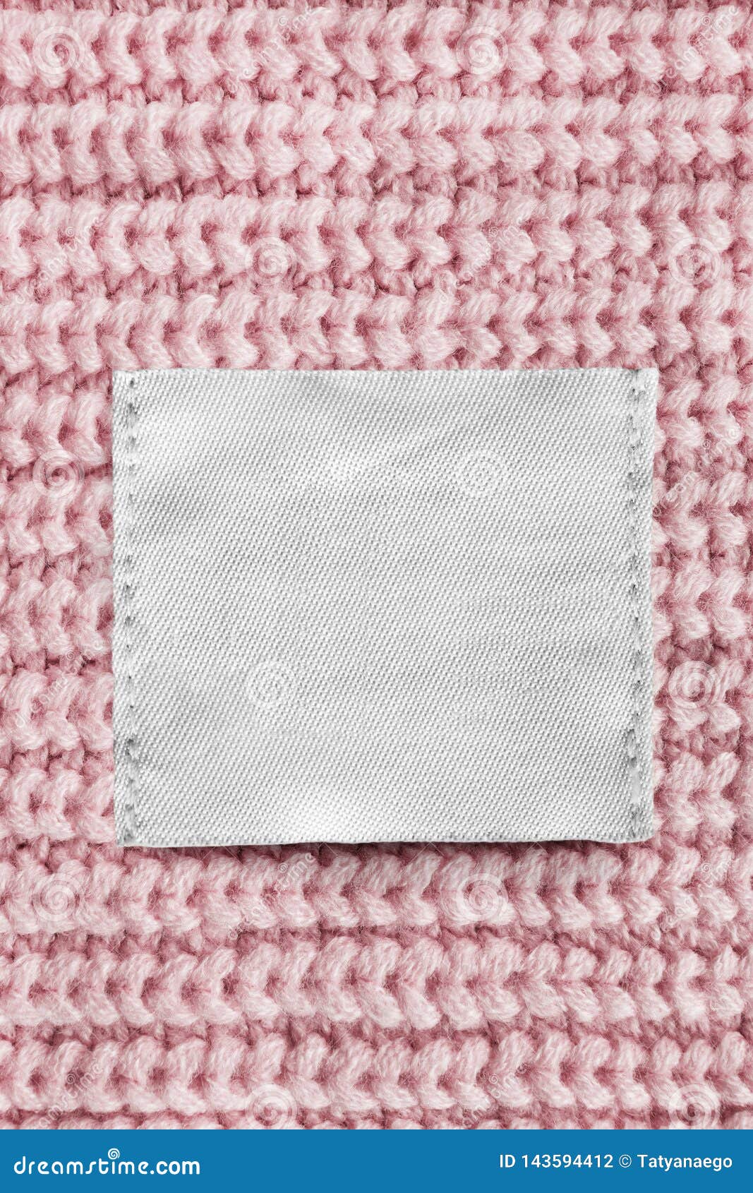 Blank clothes label stock photo. Image of label, industry - 143594412