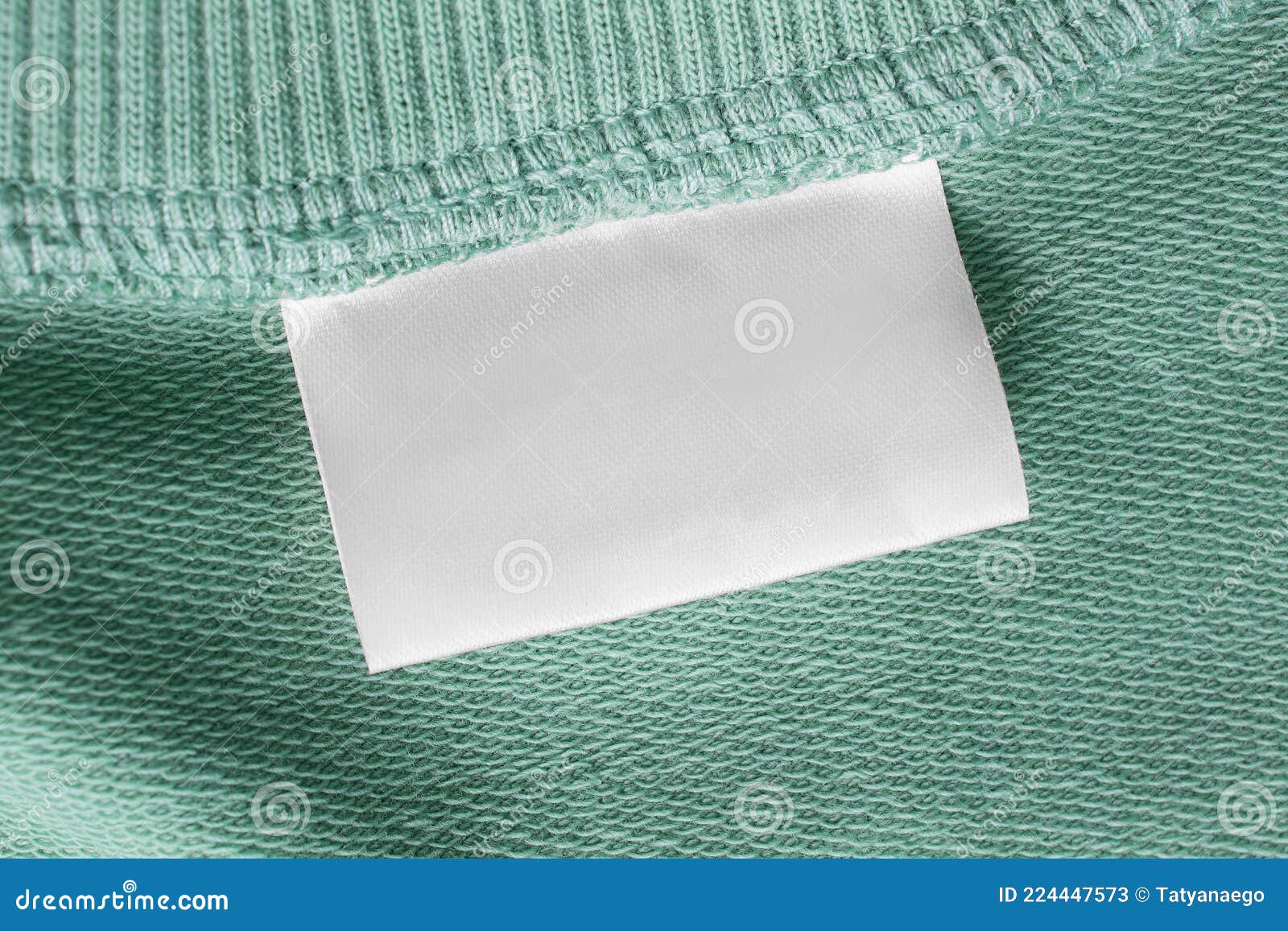 Blank clothing label stock image. Image of blank, clothes - 224447573