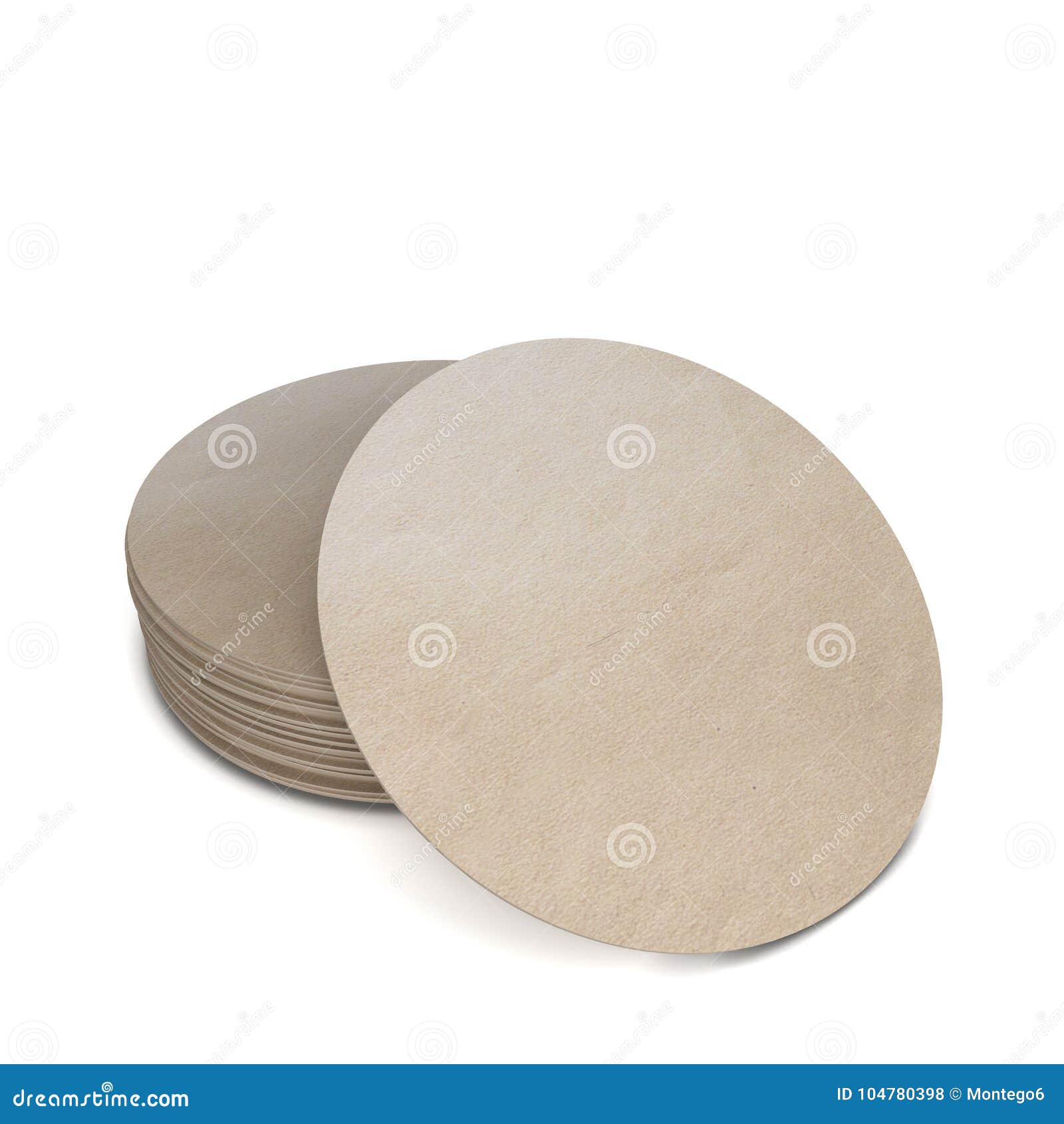 Blank coasters template stock illustration. Illustration of copy ...