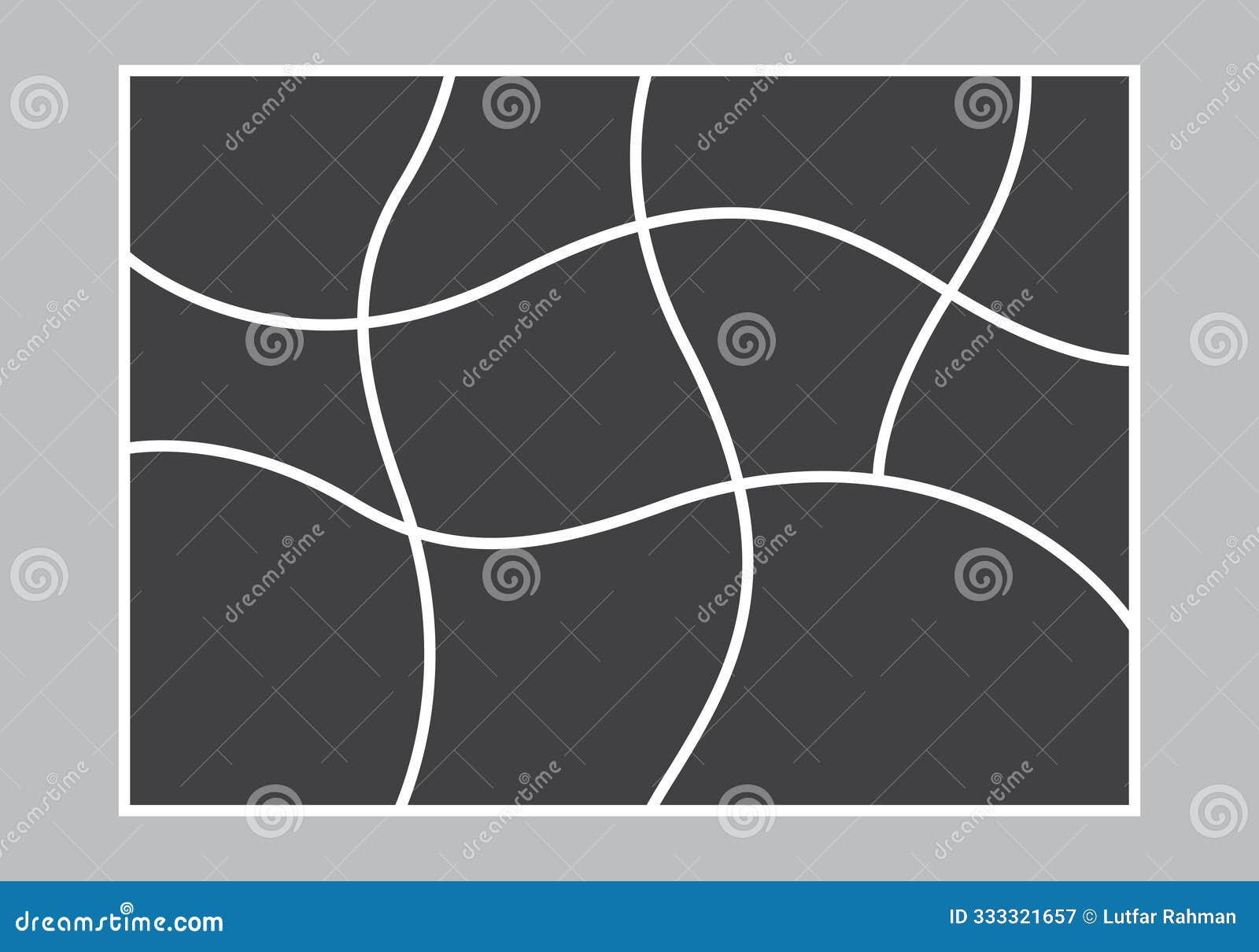 A Set Of Blank Collage Grid Manga Comic Storyboard Layout Panel ...