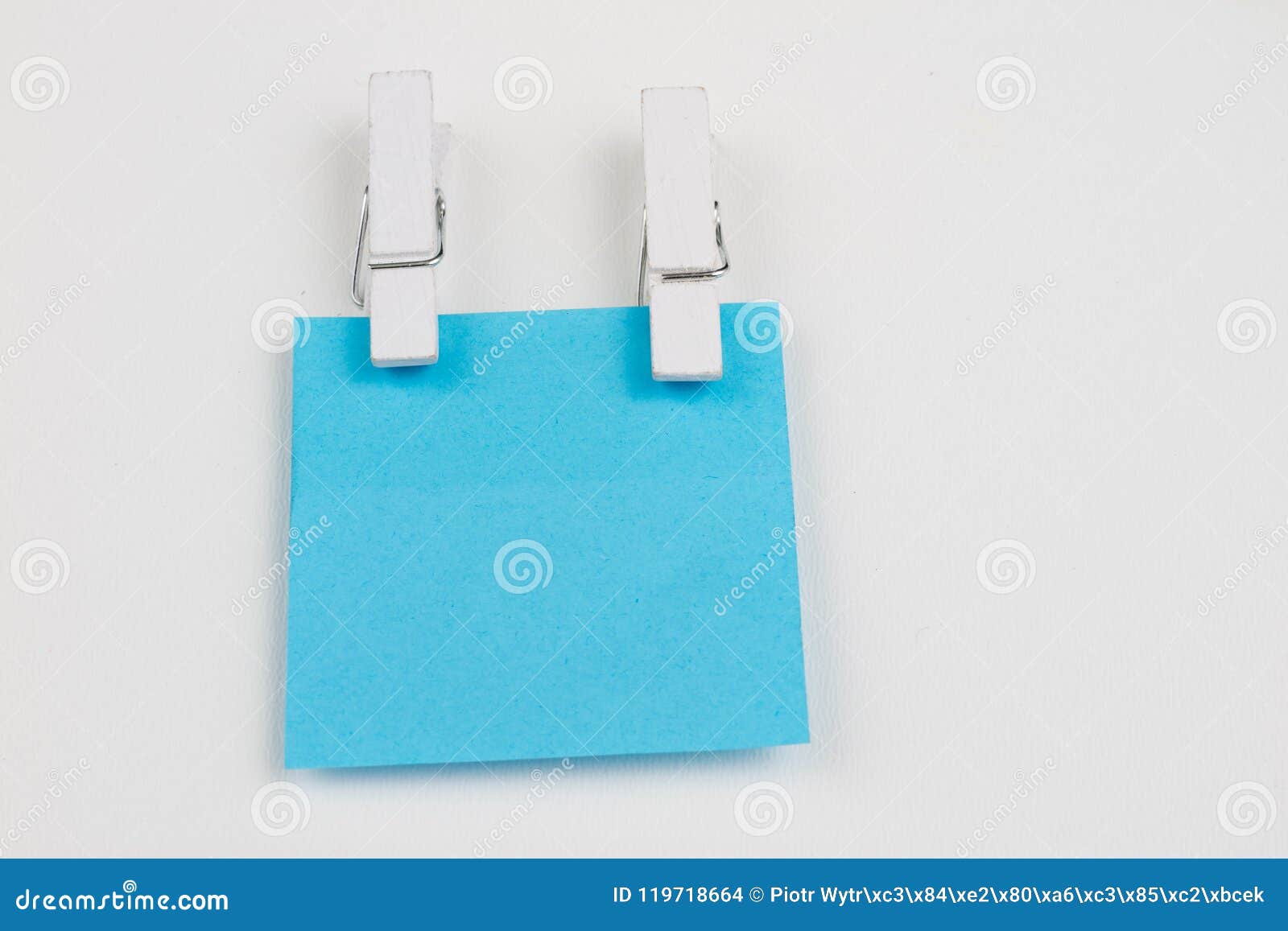 Blank Colored Sticky Notes with Clips. Office Accessories for Listing ...