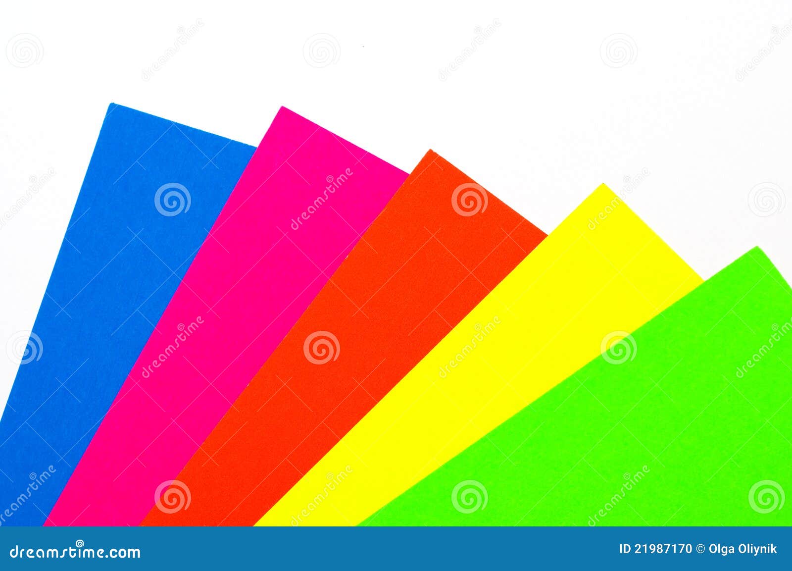 Blank Colorful Paper Background Collections Stock Photography ...