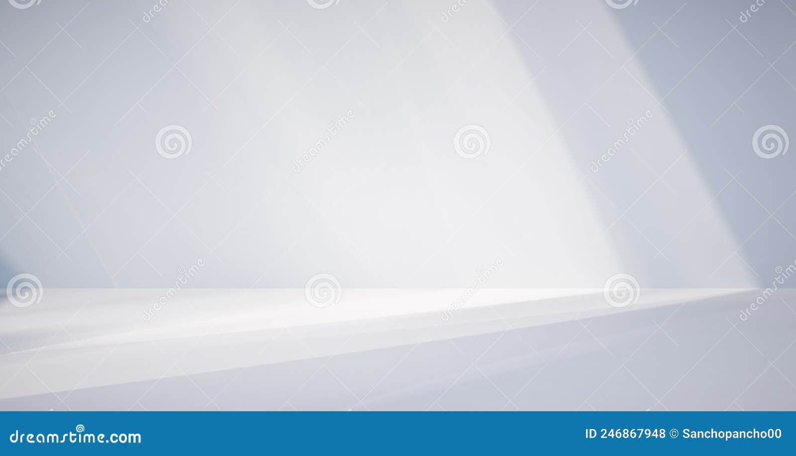 Blank Colorful Wall Background and Hard Falling Shadow. 3D Rendering ...