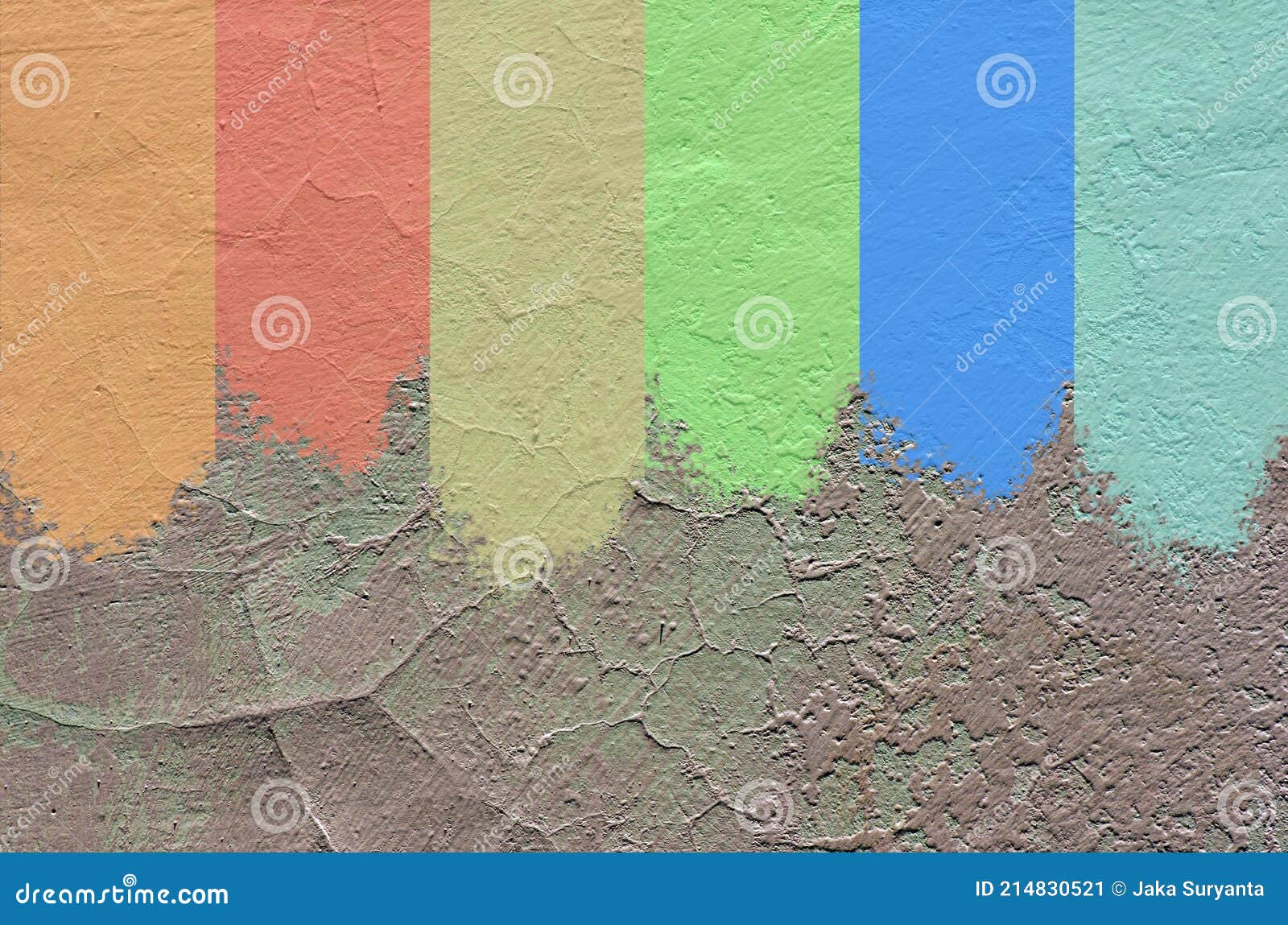 Blank Colorful Wall For Background Royalty-Free Stock Photography ...