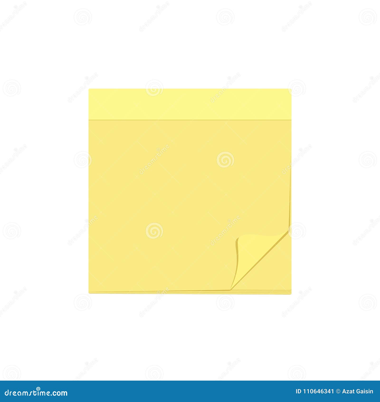 Blank Comment Message Note Paper Sheet Task Icon Stock Vector ...