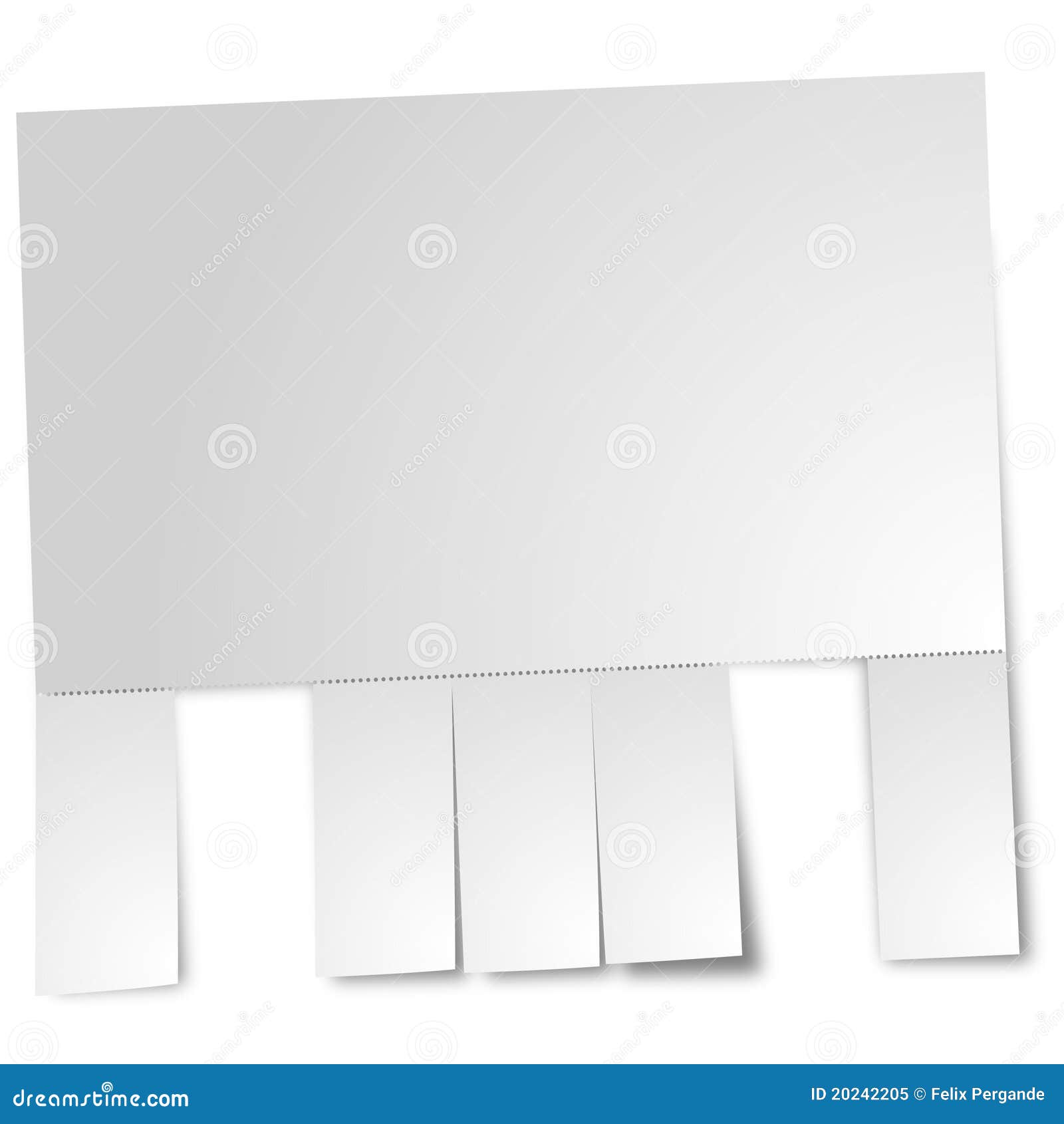Blank communication notice stock vector. Illustration of empty - 20242205