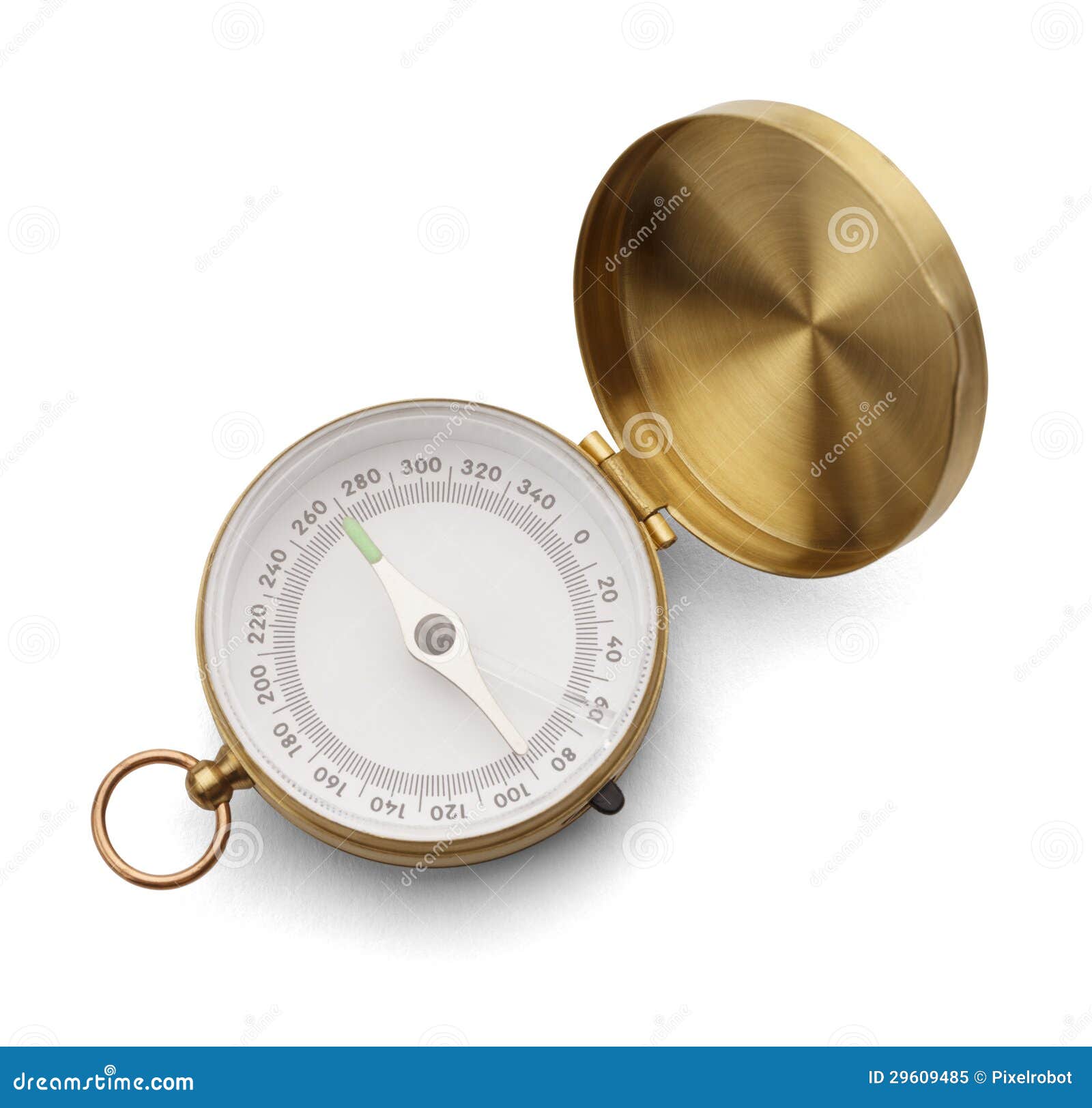 Blank Compass stock image. Image of financial, discovery - 29609485