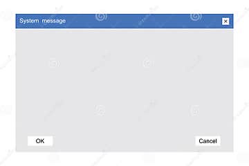 Blank Computer Window in Flat Style. Computer Screen. Screen Device ...