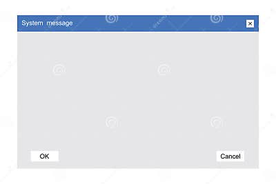 Blank Computer Window in Flat Style. Computer Screen. Screen Device ...