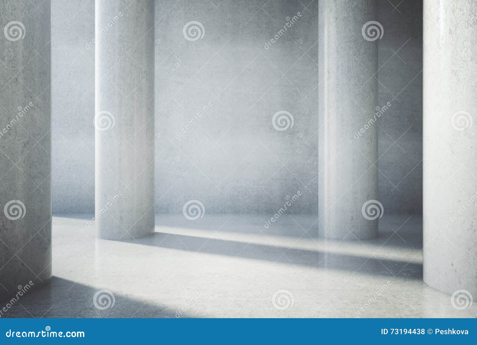 Blank concrete wall stock illustration. Illustration of empty - 73194438