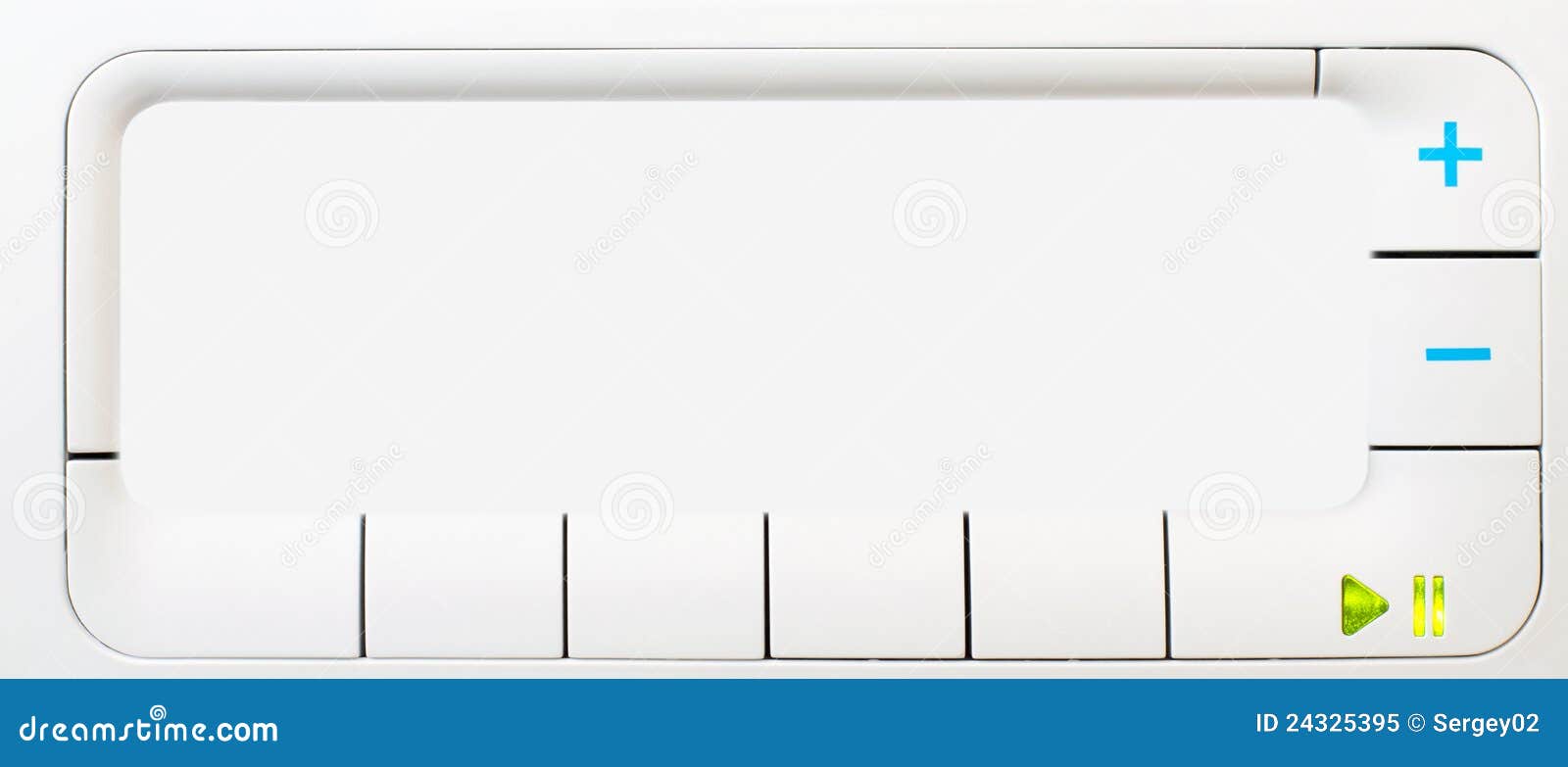 Blank control panel stock image. Image of contemporary - 24325395